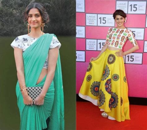 Trend Report Statement Blouses Are In South India Fashion