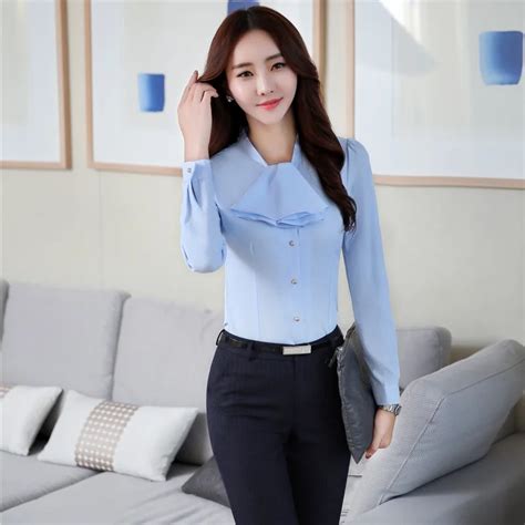 Plus Size Autumn Fall Formal Pantsuits With 2 Piece Blouses And Pants