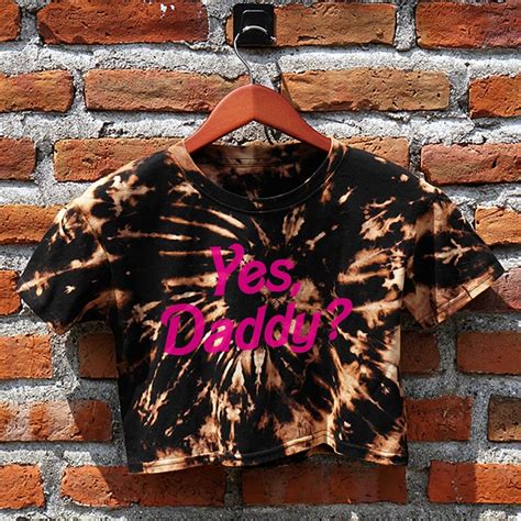 Yes Daddy Crop Tops Etsy