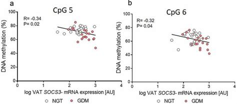 Altered Socs3 Dna Methylation Within Exon 2 Is Associated With