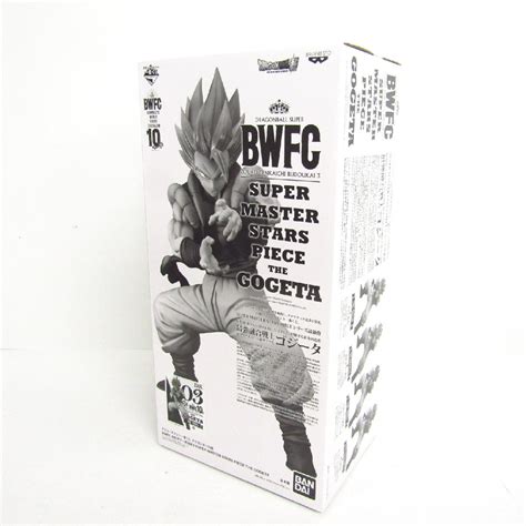 【未使用に近い】アミューズメント 一番くじ ドラゴンボール超 Bwfc 造形天下一武道会3 Smsp C賞 白黒トーン彩色 ゴジータ