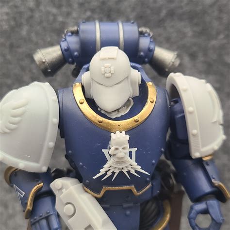 Retributors Chapter Chestplate Decal V2 For Joytoy Loyalist Marine Act
