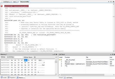 Psoc Boot Sequence Part Linker Trickery With Attribute Constructor Iot Expert