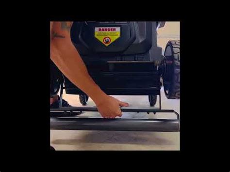 EGO AR2100 Striping Kit Install Removal Demo YouTube