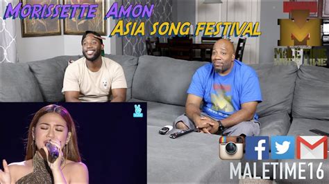 Morissette Amon 2017 Asia Song Festival Reaction Youtube