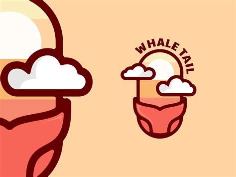 Whale Tail Simple Mascot Logo Graphic By Artnivorastd · Creative Fabrica