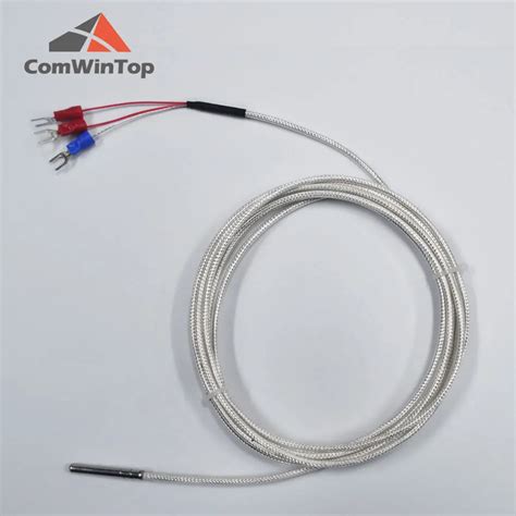 Stainless Steel PT100 Temperature Sensor Thermocouple Probe