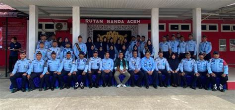 Wamenkumham Edward Omar Kunjungi Rutan Kelas IIB Banda Aceh
