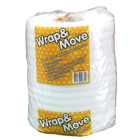 Wrap And Move 300mm X 25m Foam Wrap Bunnings Warehouse
