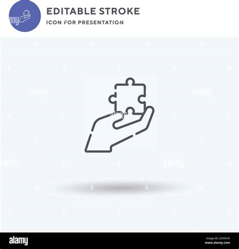 Problem Solving Icon Vector Filled Flat Sign Solid Pictogram Isolated
