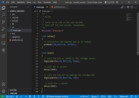 Creating Project In Platformio Using Arduino Framework — Logicrom