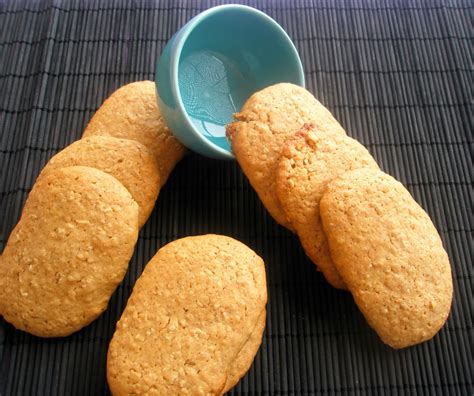 Una Fiera en mi cocina Galletas integrales con avena y sésamo