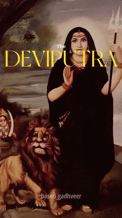 The Deviputra Charan ⚔️🦁🚩🕉️ Chaaran Gadhvi Charan Royalcharan Karnimata Youtube