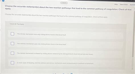 Solved Choose The Accurate Statements ﻿about The Two