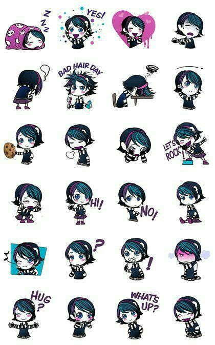 Sticker List For Line Whatsapp Telegram  Png Pack Artofit