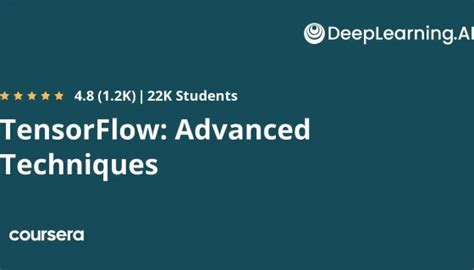 خرید و قیمت Tensorflow Advanced Techniques Specialization آموزش تکنیک های پیشرفته Tensorflow