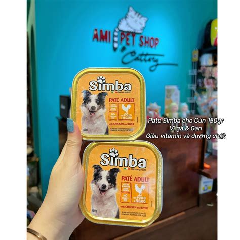 Pate Simba Cho ChÓ Vị Gà Gan Hộp 150gr Hộp Lớn 300gr Shopee Việt Nam