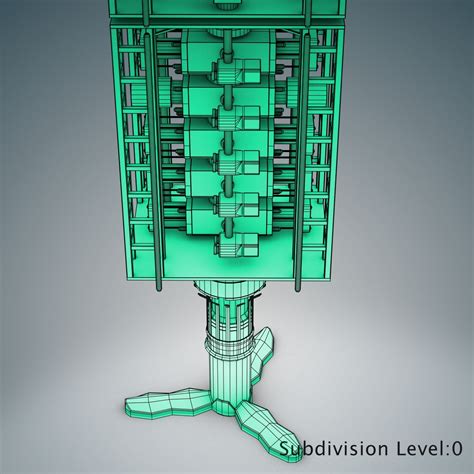 Bop Preventer De Explosão Modelo 3d 79 Obj Fbx Max Ma C4d Free3d