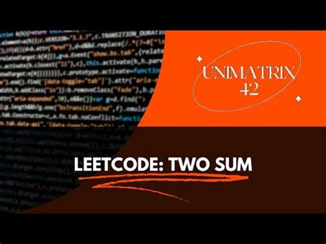Leetcode Problem 1 Two Sum Python Solution YouTube