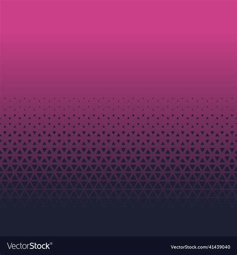 Halftone Triangle Pattern Seamless Geometric Vector Image