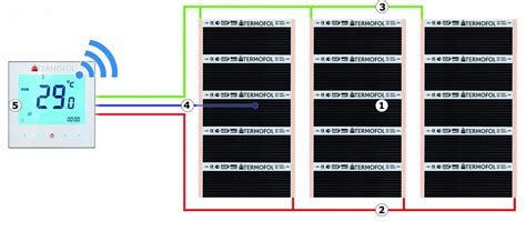 Termostat do ogrzewania podłogowego TF H Termofol