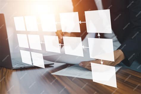 Premium Photo Businessman Working On Workflow Document Management