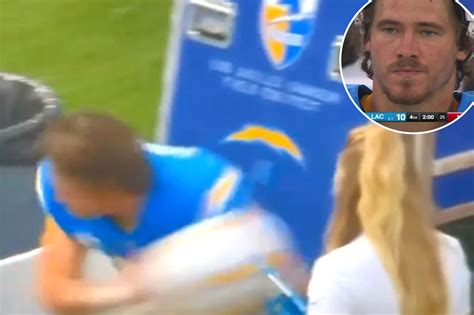 Justin Herbert Has Helmet Smashing Sideline Meltdown During Loss To Chiefs