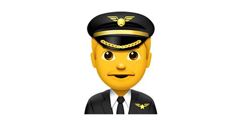 👨‍ ️ ️man Pilot Emoji — Meanings Usage And Copy