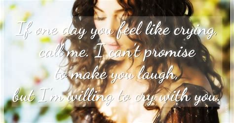 If One Day You Feel Like Crying Silver Quotes