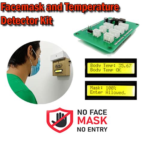 Diy Stem Project Kit Facemask Detector Compatible Arduino Uno Kit 【mybotic Hobby Kit Series】
