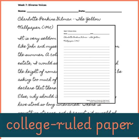 Global Literature Cursive Copywork For High School 36 Weeks By River Notes