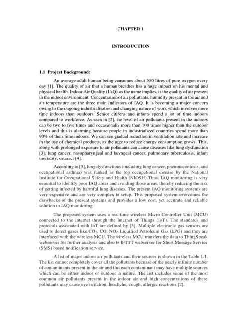 Indoor Air Quality Monitoring System Download Free Pdf Air