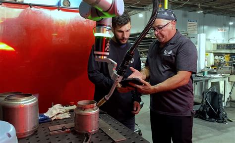 Cobot Welder Boosts Output Tenfold Assembly
