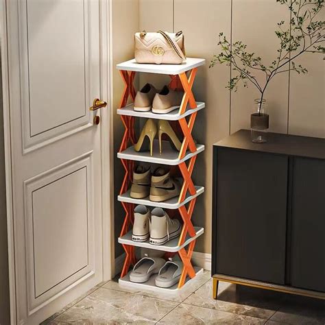 Jual Rak Sepatu Model Silang X Rak Sepatu Sendal Serbaguna Rak Sepatu Plastic Plastik Susun