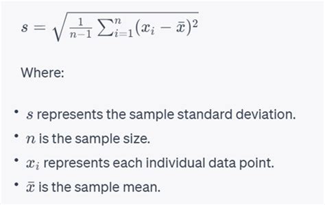Standard Deviation Explained