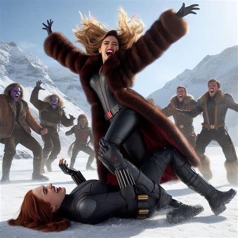 Black Widow Defeated By Vlietn On Deviantart