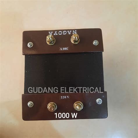 Trafo Travo Step Up Down Auto 380V Ke 220V 1000 Wat Lazada Indonesia