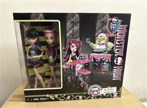 Monster high doll creepateria cleo de nile howleen wolf playset set ляльки набор монстер хай