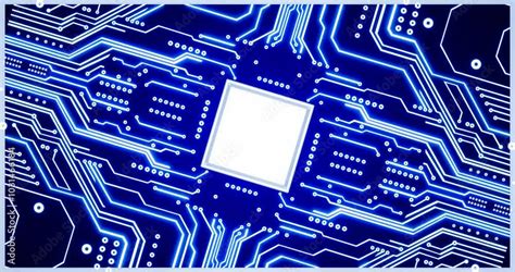 Electronic Circuit Pattern Printed Circuit Board Or Pcb Pattern Trace