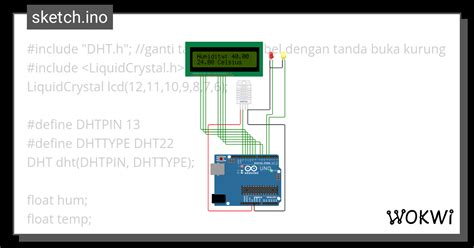 Doel Sensor Suhu Wokwi Esp32 Stm32 Arduino Simulator