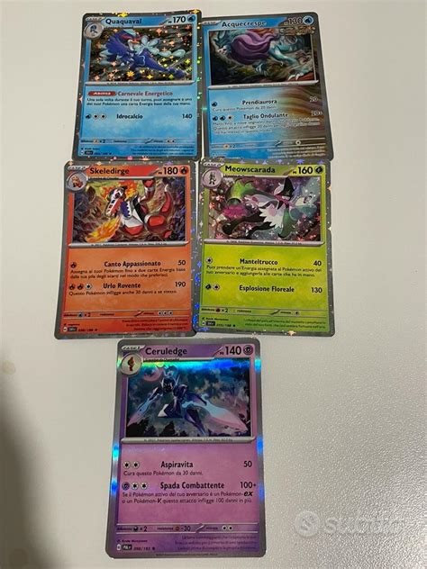 Carte Pokemon Collezionismo In Vendita A Roma