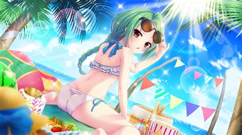 Izumi Tsubasu Shirokita Kuroha Re Stage Game Cg Non Web Source Official Art Girl Ball