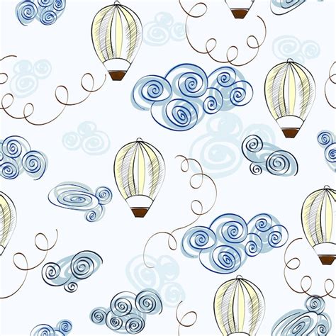 Premium Vector Cute Hand Draw Seamless Pattern For Boy