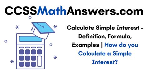 Calculate Simple Interest Definition Formula Examples How Do You Calculate A Simple