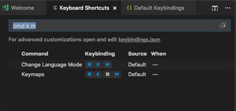 Change Language Mode Keybinding Is Bound To Preference Language Extension Issue