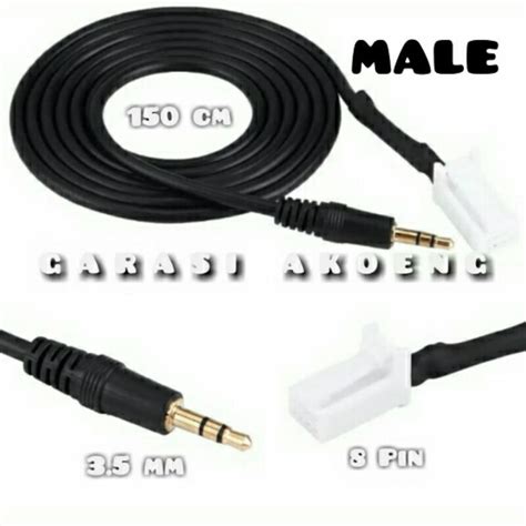 Aux Cable Head Unit Suzuki Ertiga Grand Vitara Swift Sx4 Mazda Vx1 8