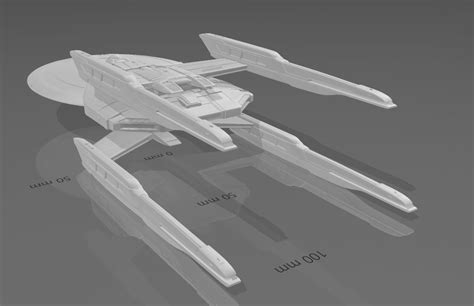 🖖 Sto Federation Sagan Class Command Cruiser・free Stl File For 3d Printing・cults