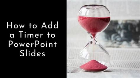 How To Add A Timer To Your Powerpoint Slides Youtube Powerpoint Slide Time Value Of Money