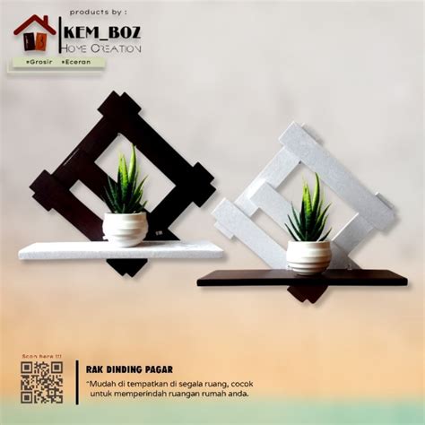 Jual RAK DINDING PAGAR RAK PAGAR MINIMALIS RAK HIAS DINDING RAK