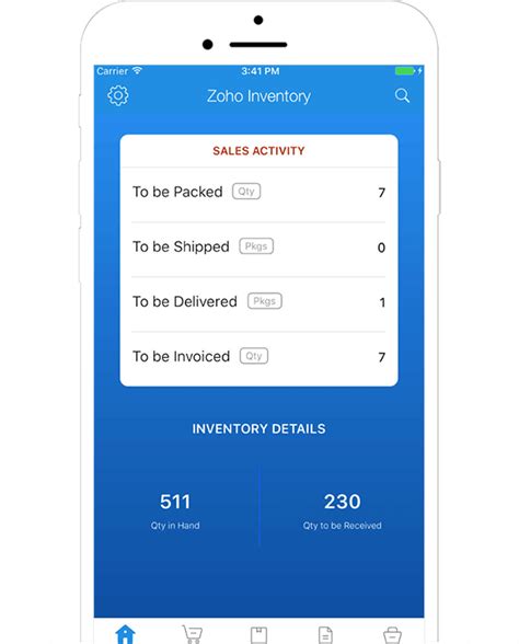Inventory Mobile App Zoho Inventory